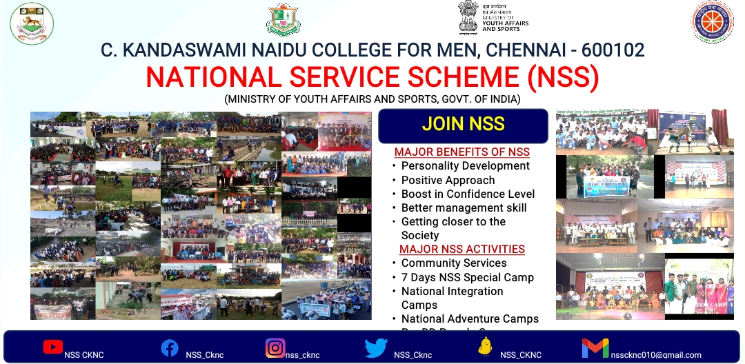 NSS – C. Kandaswami Naidu College for Men